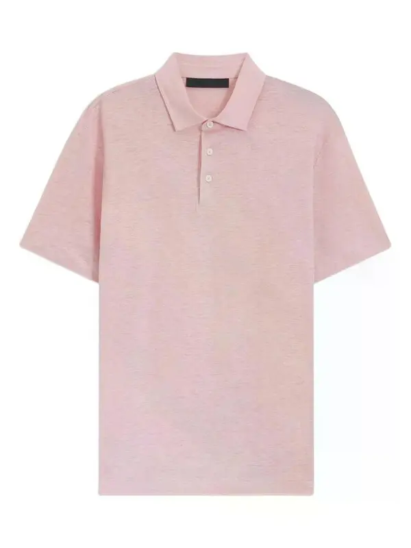 BOSS X David Beckham Piqué Polo Shirt - Pink