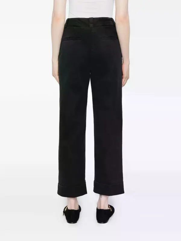 Peserico Cuffed Twill Trousers