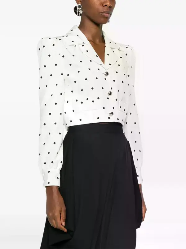 Alessandra Rich Polka Dot Jacket