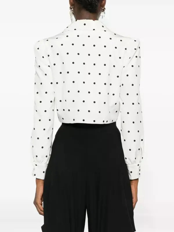 Alessandra Rich Polka Dot Jacket
