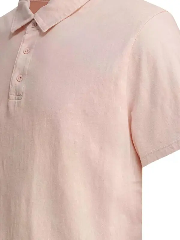 Vince Button-down Cotton Polo Shirt