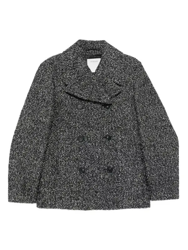 Sportmax Speckled Double-breasted Coat