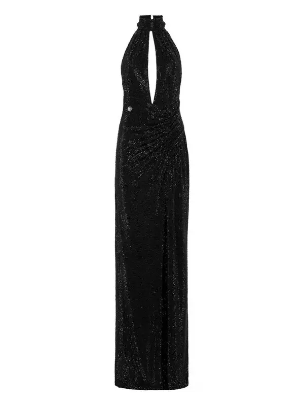 Philipp Plein Backless Maxi Dress