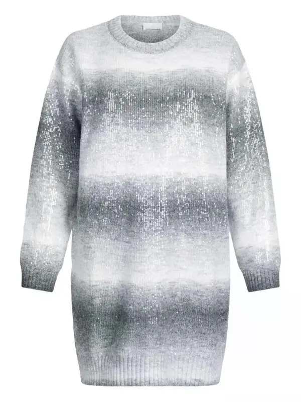 Liu Jo Ombre Sequin Knit Dress
