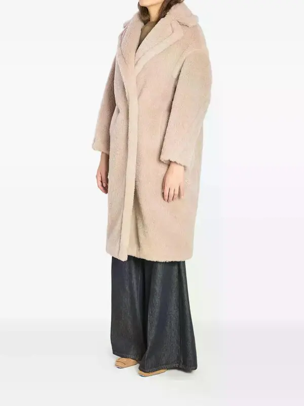 Max Mara Tedgirl Double-breasted Coat - Neutrals