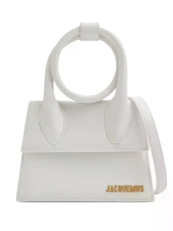 Jacquemus Le Chiquito Noeud Bag - White