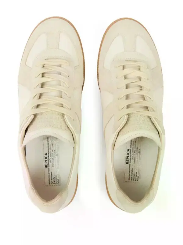 MAISON MARGIELA Replica Leather Sneakers - Neutrals