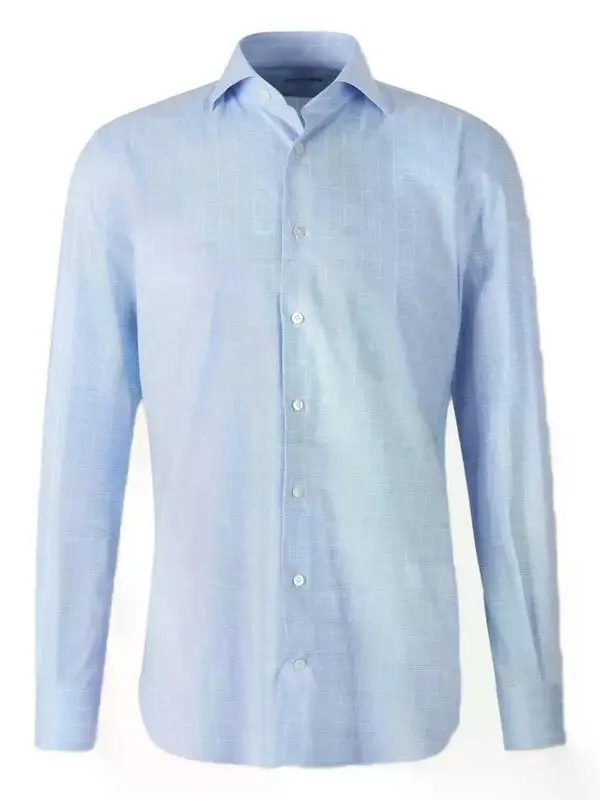 ATELIER MUNRO Check Shirt - Blue