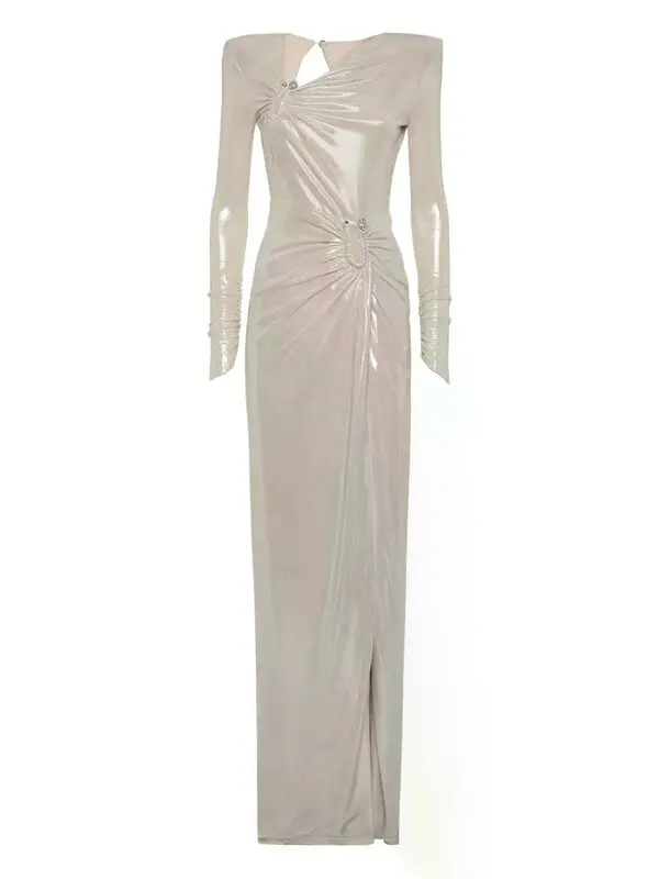 Philipp Plein Draped Evening Dress