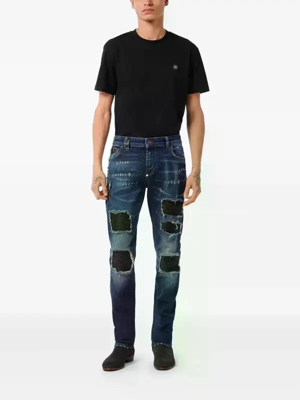 Philipp Plein Distressed Jeans