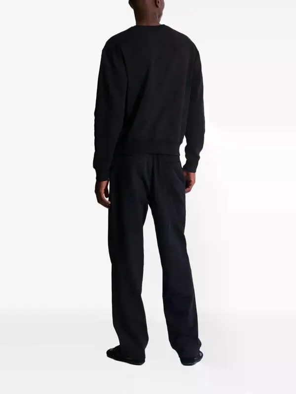 Balmain Printed Logo Crewneck Sweatshirt