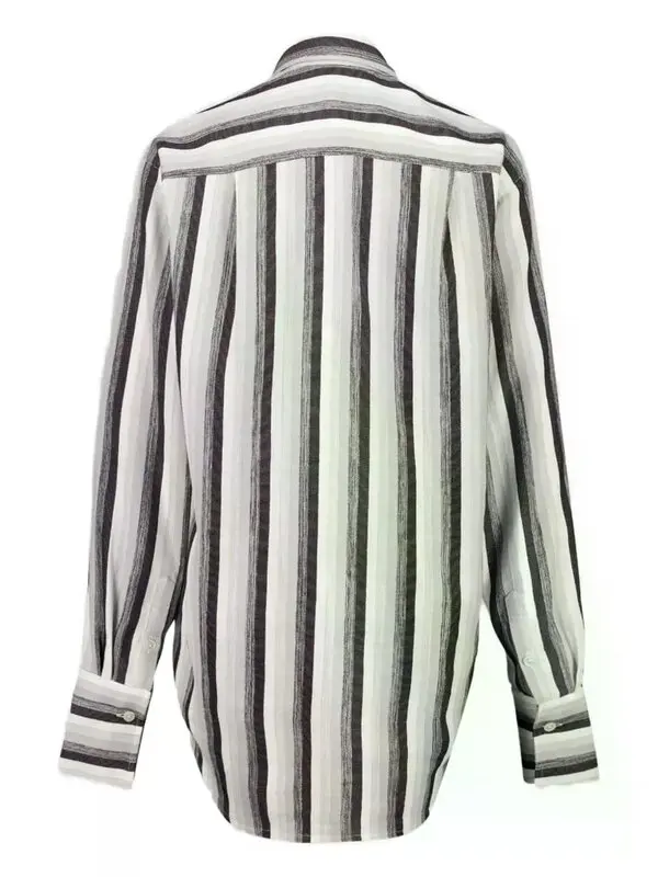 MARRAKSHI LIFE Striped French-cuff Shirt - White