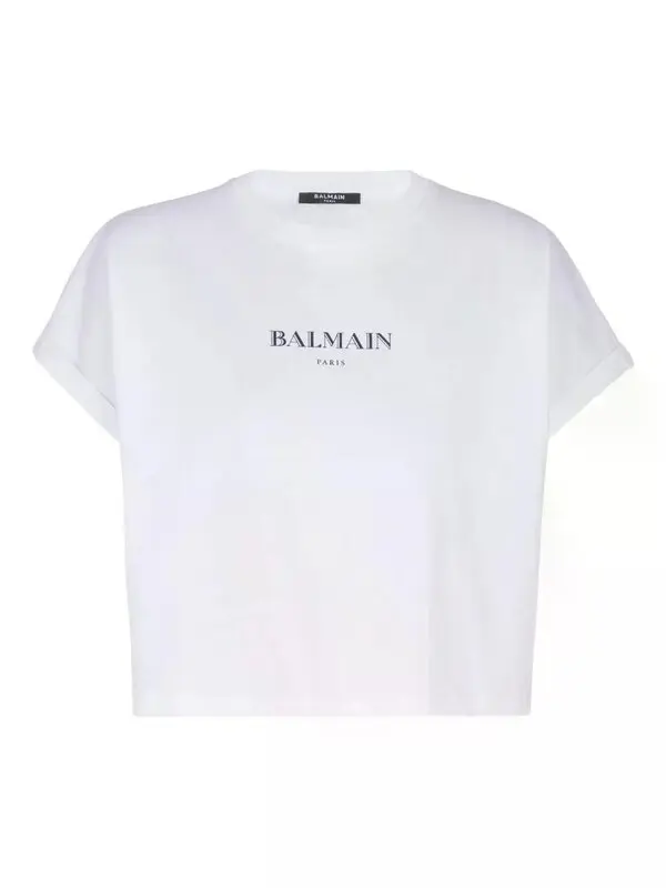 Balmain Logo-print T-shirt - White