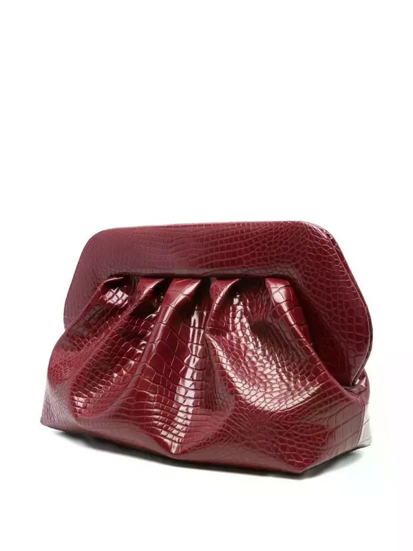 THEMOIRE Bios Pleated Clutch Bag