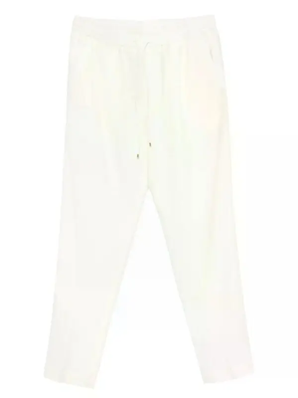 BRIGLIA 1949 Pleated Drawstring Trousers - Neutrals