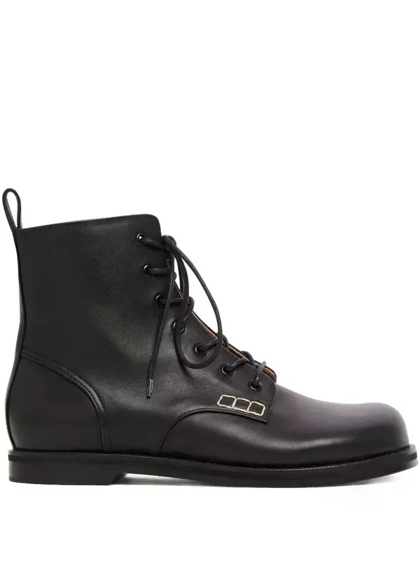 JW Anderson Lace-up Leather Boots