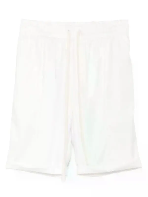 HAMZA Drawstring Elastic-waistband Shorts
