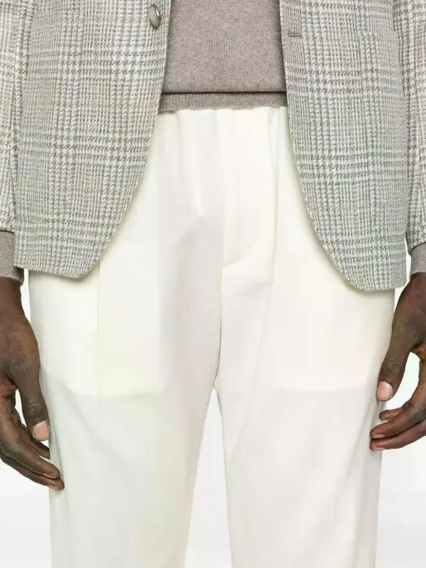 BRIGLIA 1949 Pleated Drawstring Trousers
