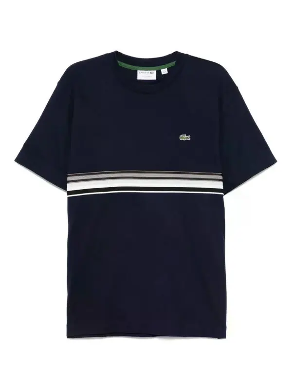 Lacoste Logo-embroidered T-shirt