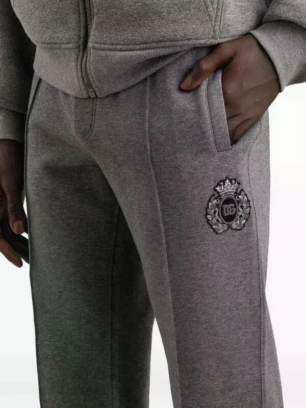 Dolce & Gabbana Logo-embroidered Side-stripe Track Pants