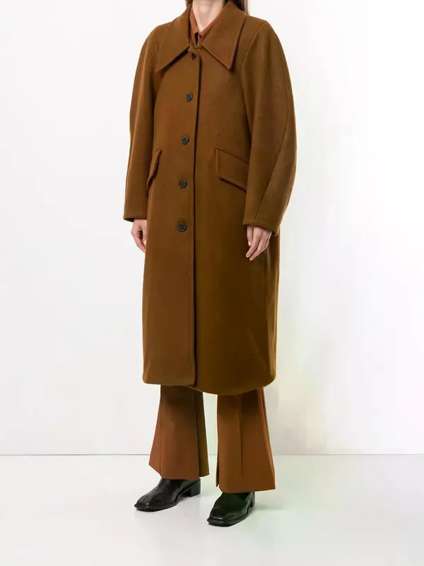 LOW CLASSIC Oversized Virgin Wool Coat