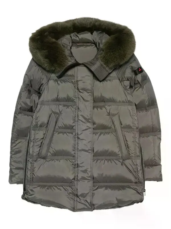Peuterey Fur-trimmed Quilted Padded Jacket