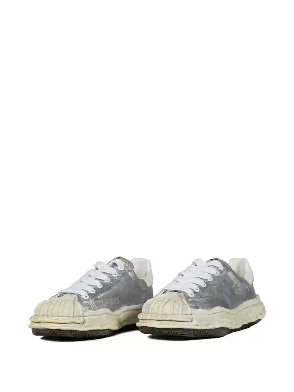 Mihara Yasuhiro Blakey Distressed Leather Sneakers