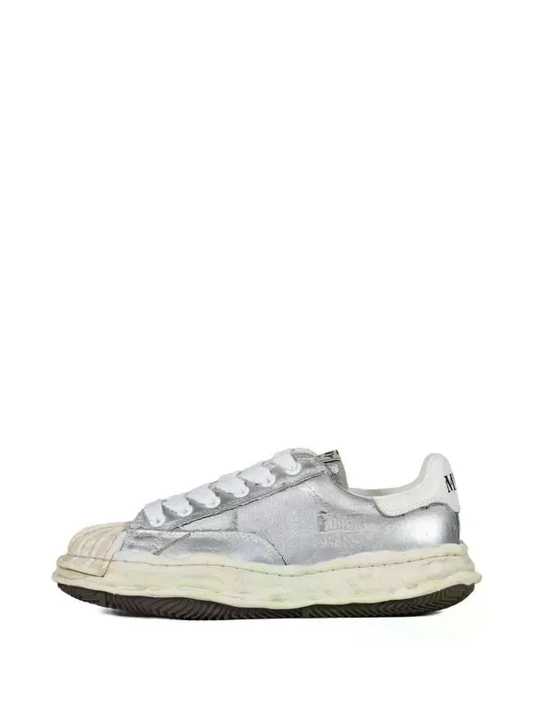 Mihara Yasuhiro Blakey Distressed Leather Sneakers