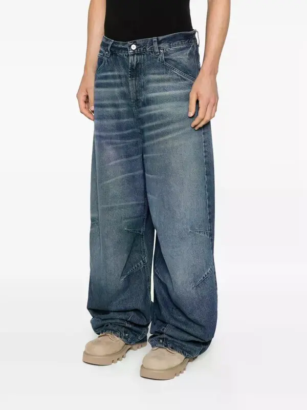 PDF Panelled Five-pocket Jeans
