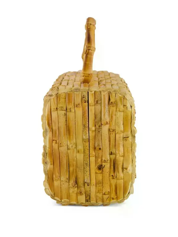 Glorinha Paranagua Monica Bamboo Tote - Neutrals