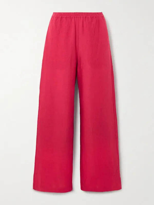 ERES L'intemporel Select Linen Wide-leg Pants