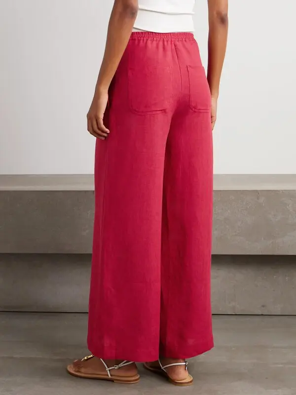 ERES L'intemporel Select Linen Wide-leg Pants