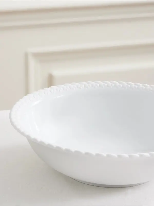 Christofle Babylone Porcelain Dish