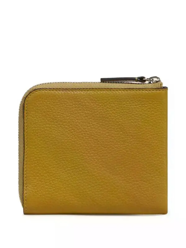 Marni Zip-around Wallet With Mending-embroidery - Yellow