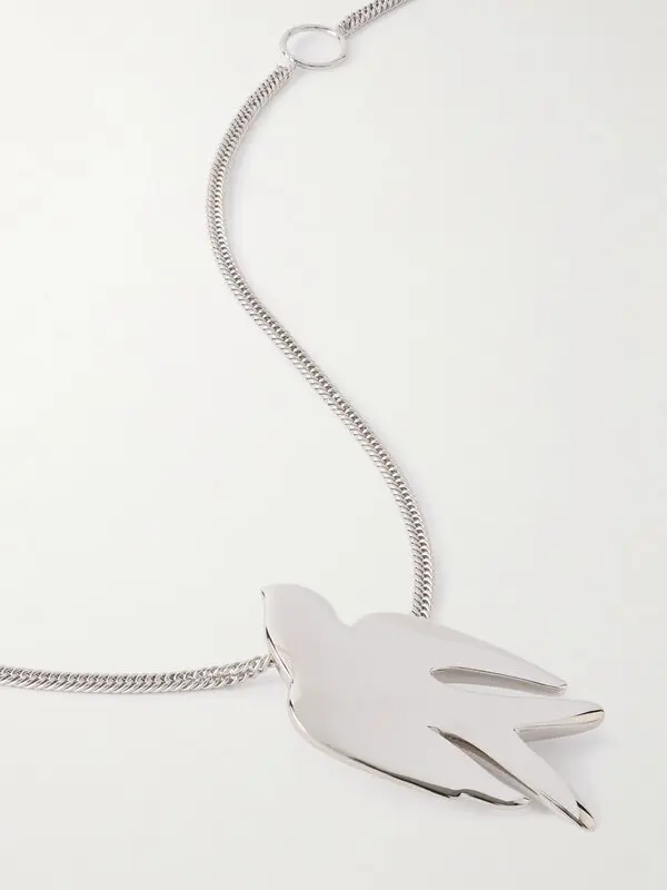 JIL SANDER Swallow Pendant Necklace