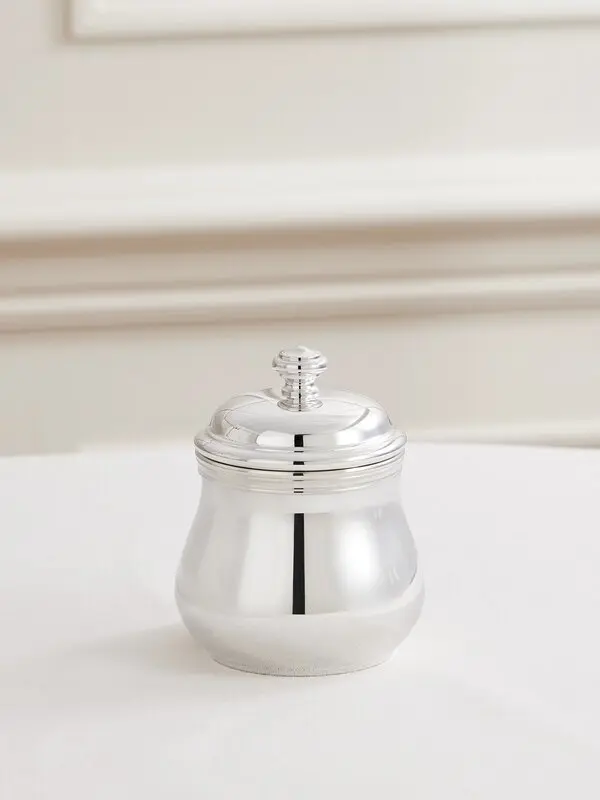 Christofle Albi -plated Sugar Bowl - Silver