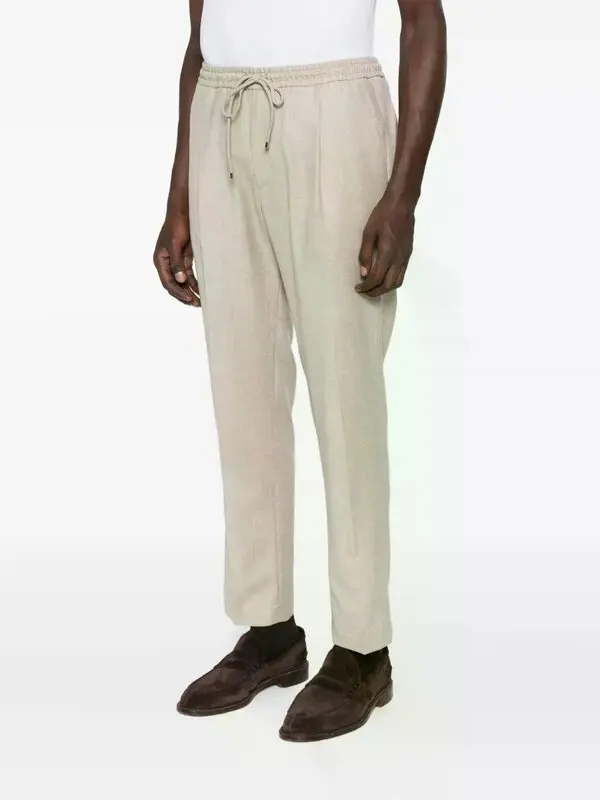 BRIGLIA 1949 Pleated Drawstring Trousers