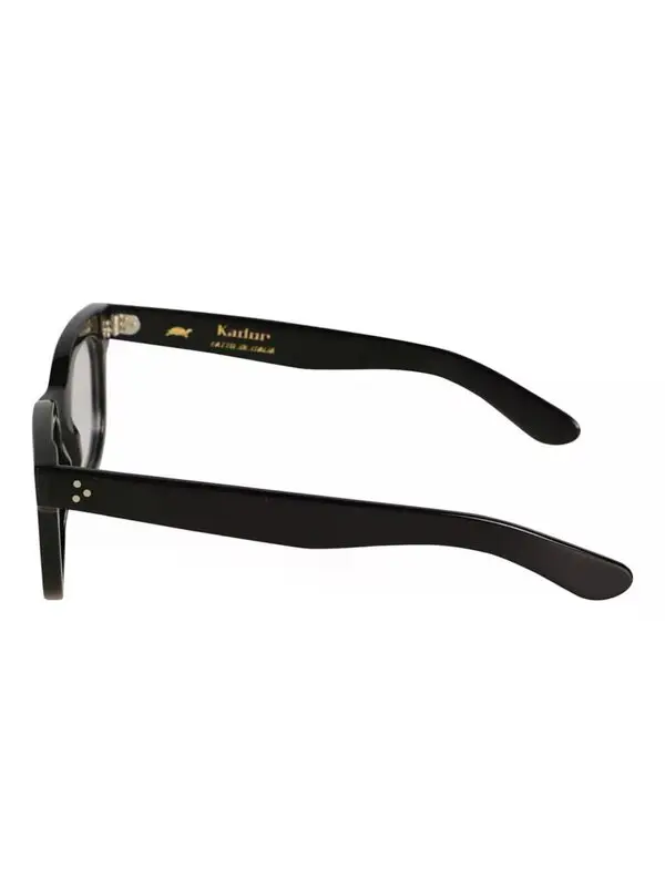 Kàdor Square Frame Glasses - Black