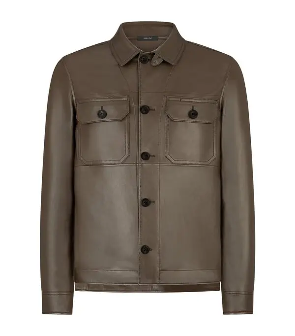 TOM FORD Lambskin Overshirt