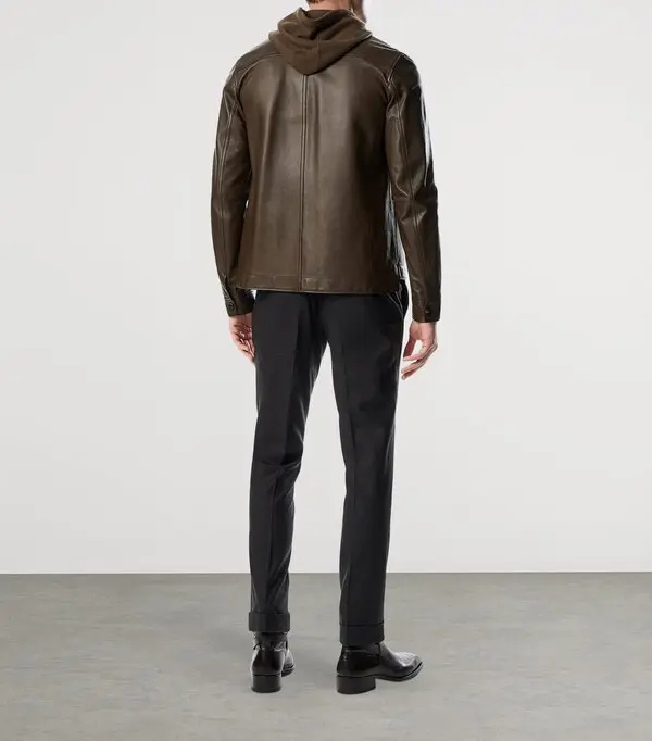 TOM FORD Lambskin Overshirt