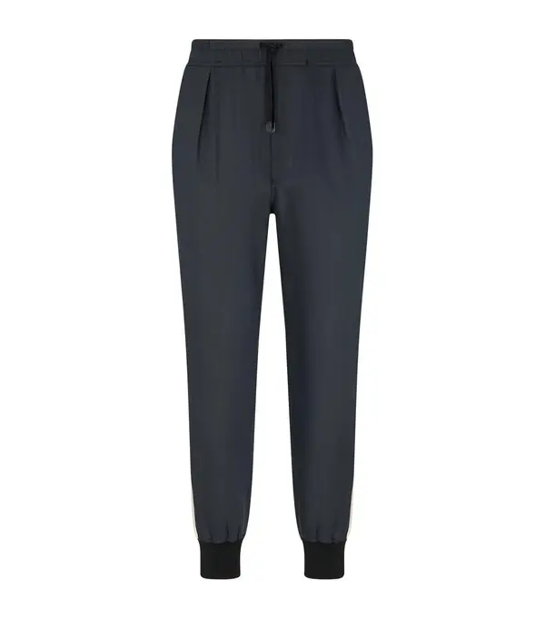 TOM FORD Cotton-silk Drawstring Sweatpants