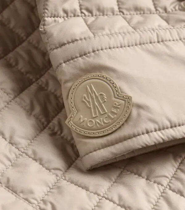 Moncler Microfiber Quilted Reversible Shacket