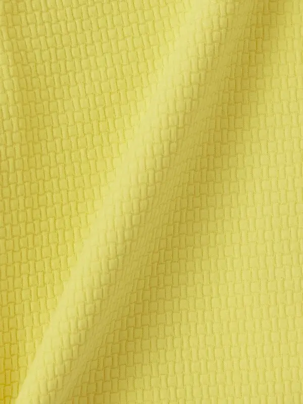 Marysia Mott Scalloped Seersucker Bikini Briefs - Yellow