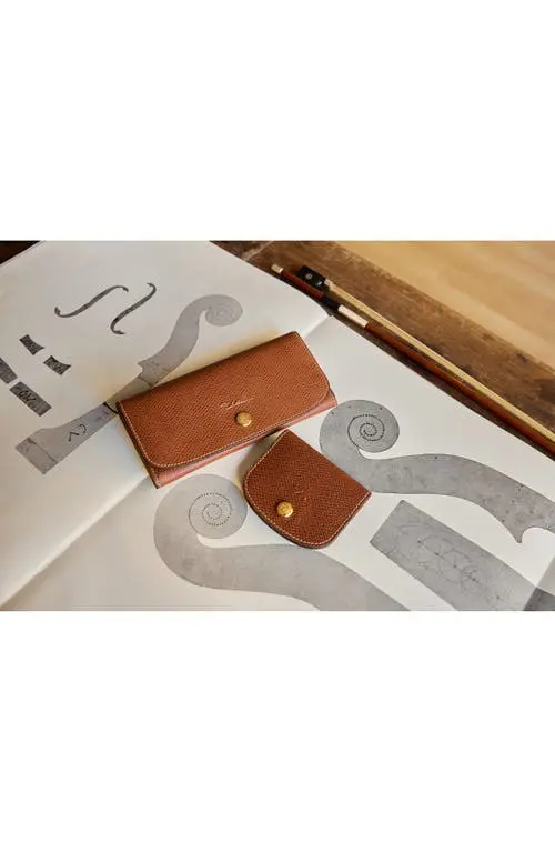 Longchamp Pure Continental Leather Wallet