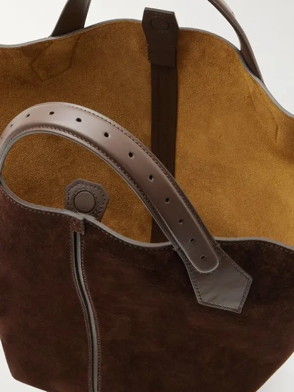 Proenza Schouler Large Chelsea Suede Tote - Brown