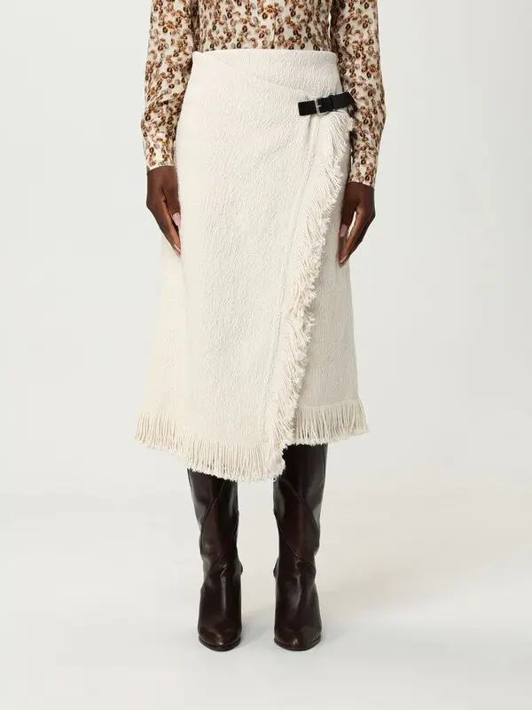 Isabel Marant Fringed Wrap Skirt