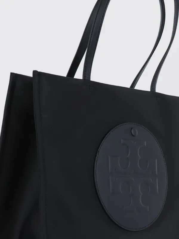 Tory Burch Logo Tote Bag - Black