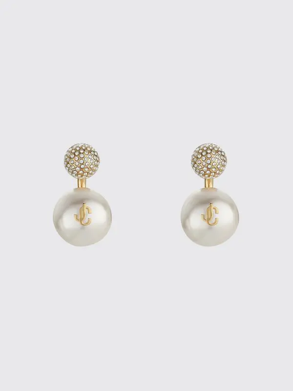 JIMMY CHOO Earrings - White