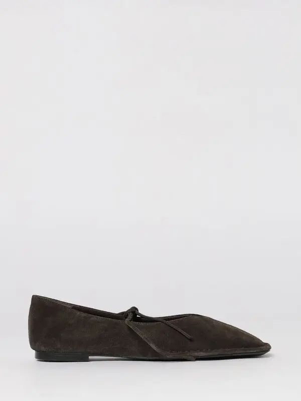 ALOHAS Suede Ballet Flats - Brown