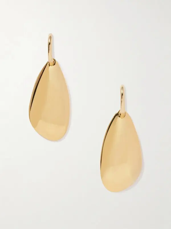 Isabel Marant Ella -tone Hoop Earrings - Gold